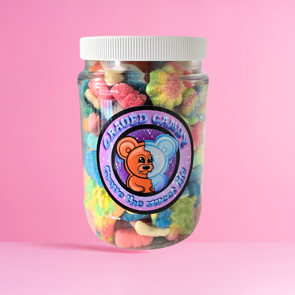 CRAVED CANDY ONLINE STORE - SWEET & SOUR MIX GUMMIES - CUSTOM CANDY ...
