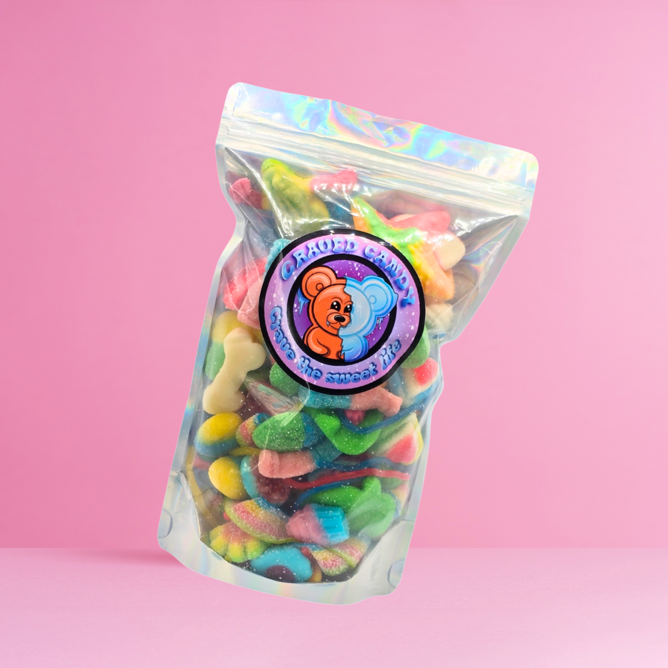 CRAVED CANDY ONLINE STORE - SWEET & SOUR MIX GUMMIES - CUSTOM CANDY ...