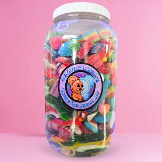 CRAVED CANDY ONLINE STORE - SWEET & SOUR MIX GUMMIES - CUSTOM CANDY ...