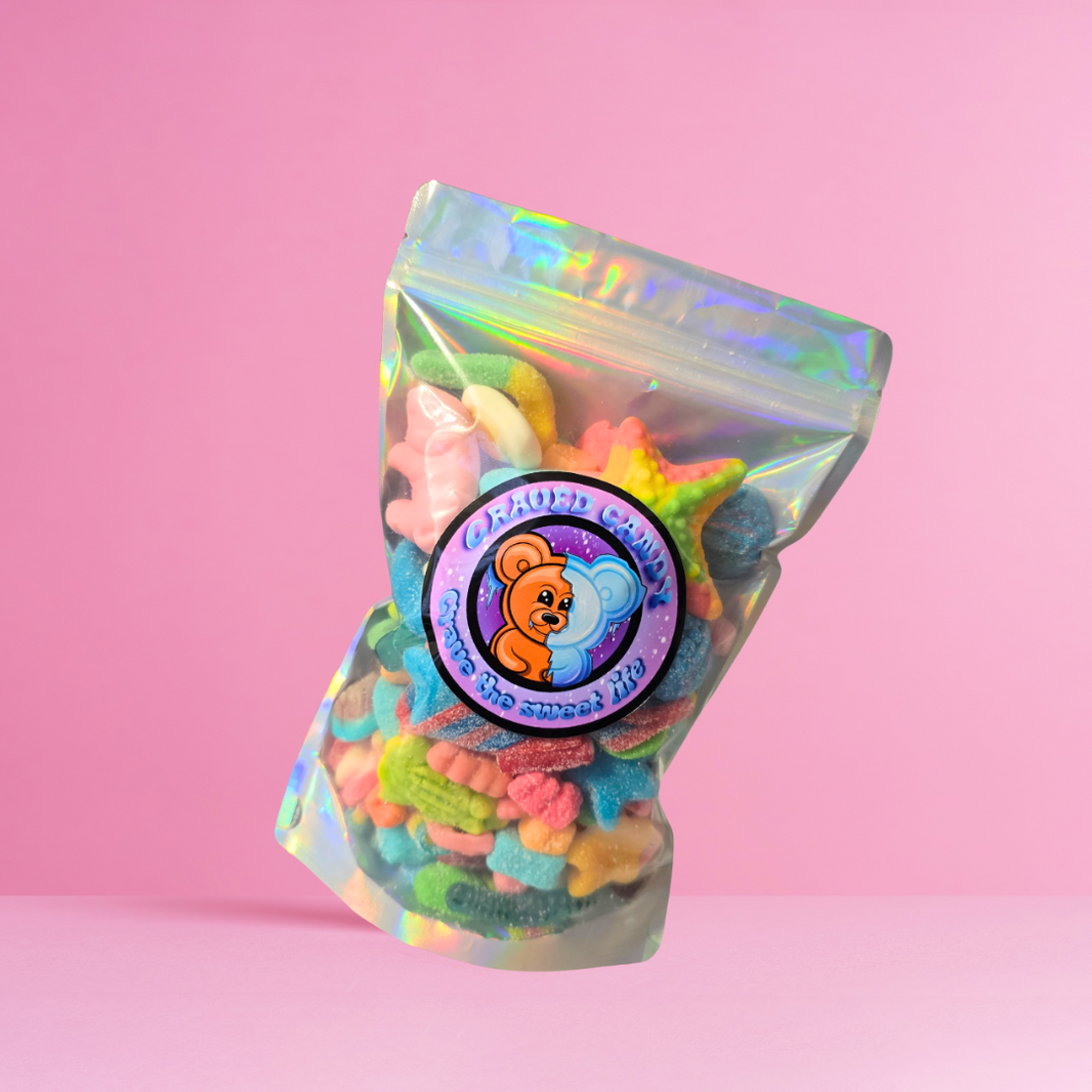 CRAVED CANDY ONLINE STORE - SWEET & SOUR MIX GUMMIES - CUSTOM CANDY ...